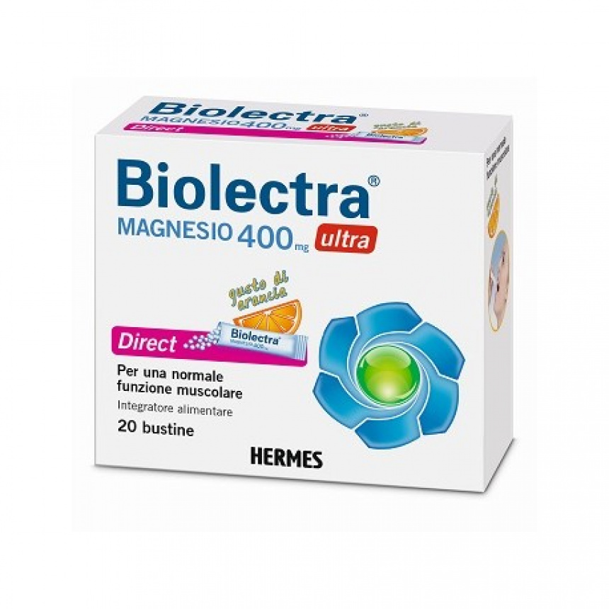 Biolectra Magnesio 400 mg ultra 40 pz ( Biolectra Magnesium 400mg ultra ...